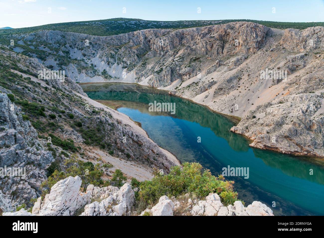 Wild gorges of Zrmanja river, Croatia Stock Photo - Alamy
