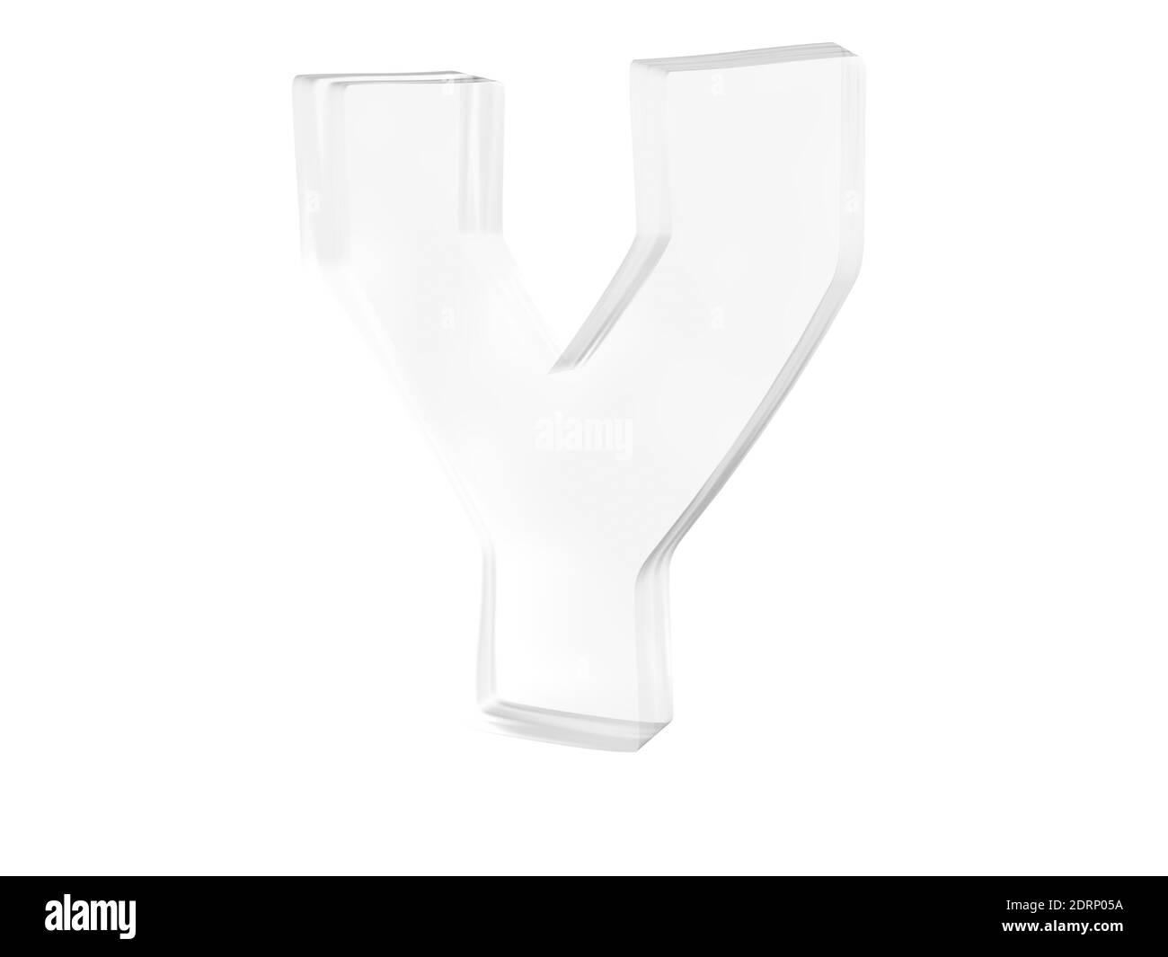 Close-up Of Letter Y On White Background Stock Photo - Alamy
