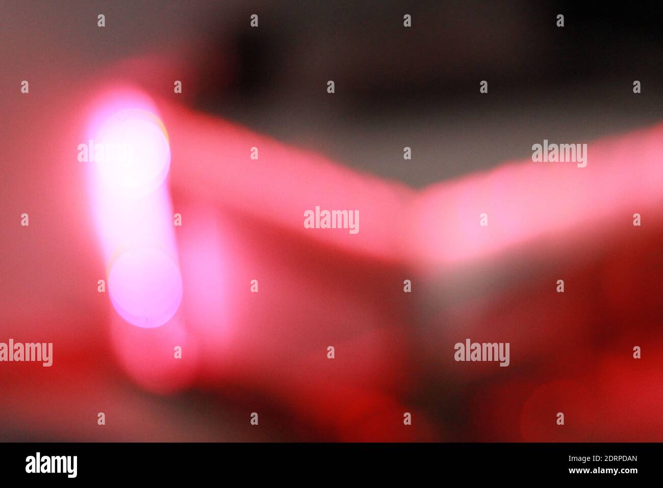 The beautiful red and white lights Stock Photo - Alamy
