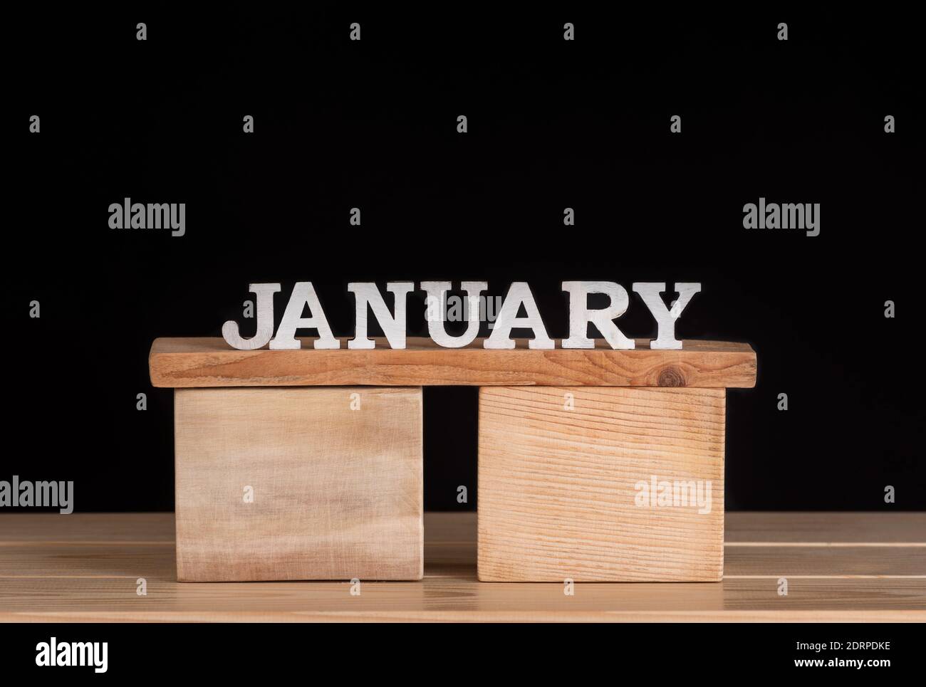 Wooden cubes letters winter hi-res stock photography and images - Alamy