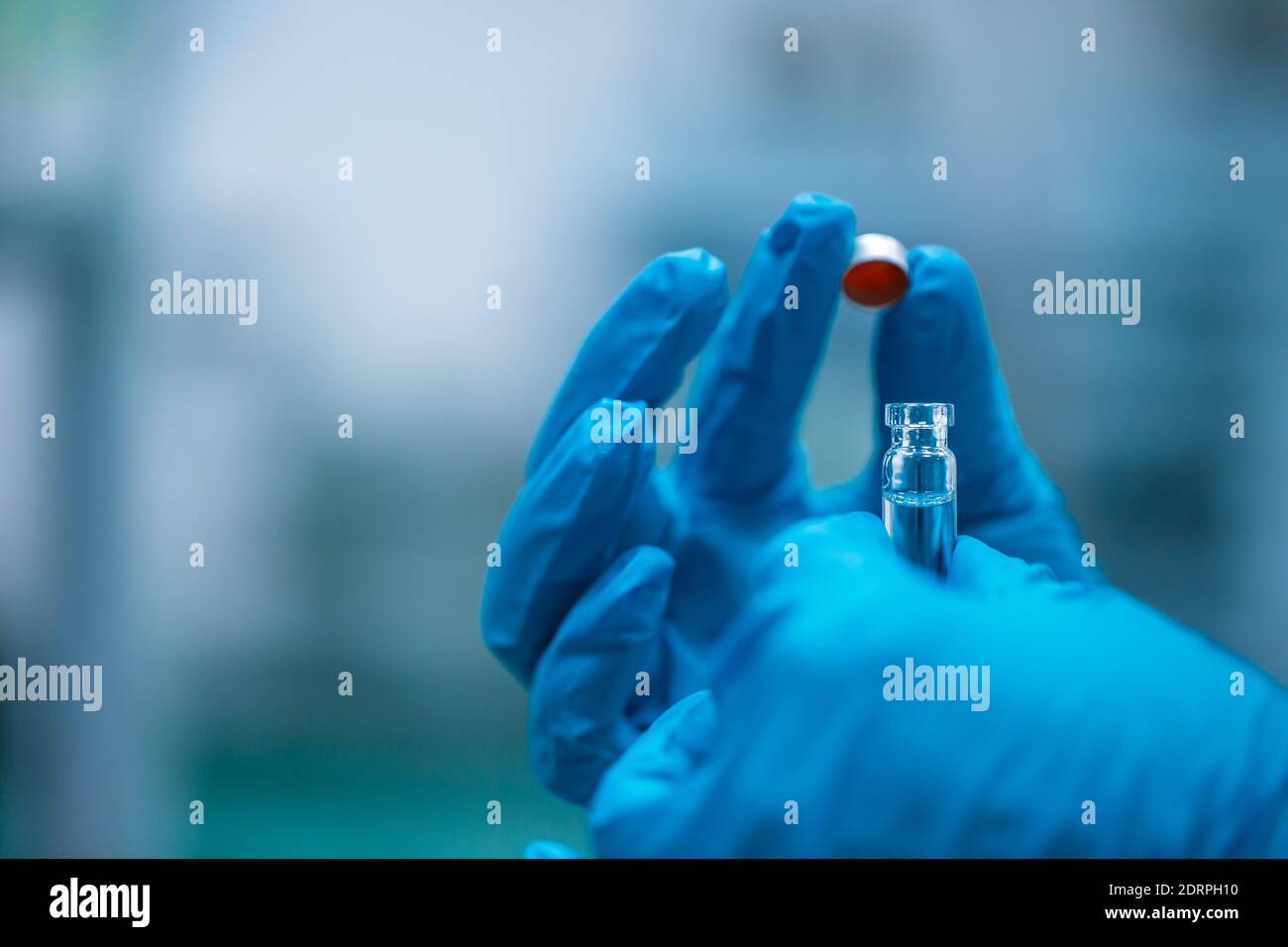 Vaccine covid production line hi-res stock photography and images - Alamy
