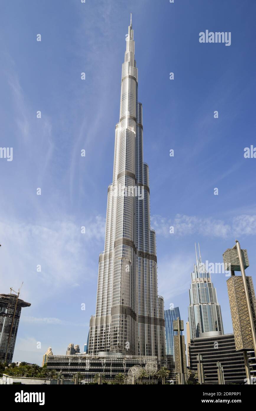 Burj Khalifa, the tallest building in the world, and some buildings ...