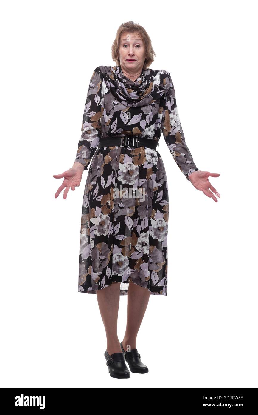 Surprised pensioner Cut Out Stock Images & Pictures - Alamy