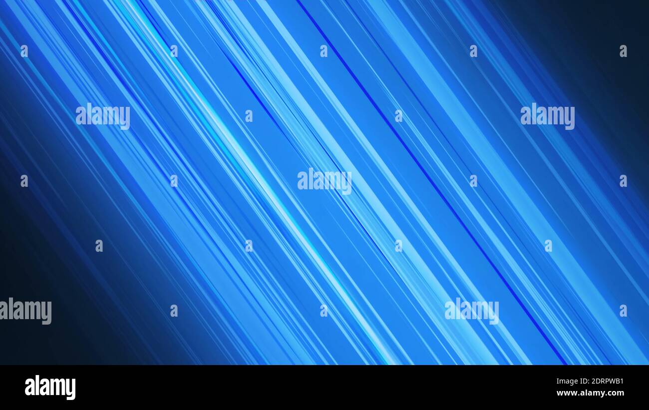 Anime background. Blue Diagonal Anime Speed Lines. 3d illustration ...