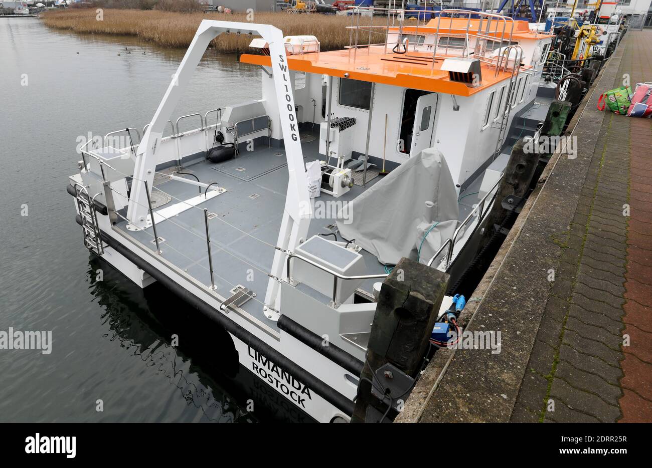 Rostock, Germany. 21st Dec, 2020. The "Limanda", the new research ...