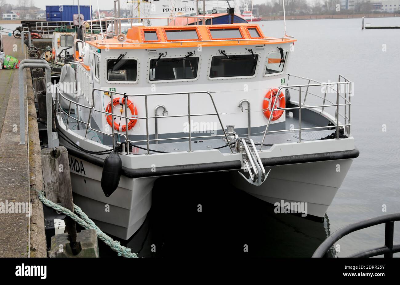 Rostock, Germany. 21st Dec, 2020. The "Limanda", the new research ...