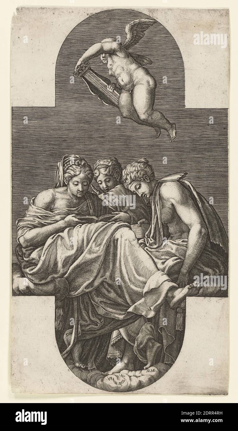 Three muses hi-res stock photography and images - Alamy