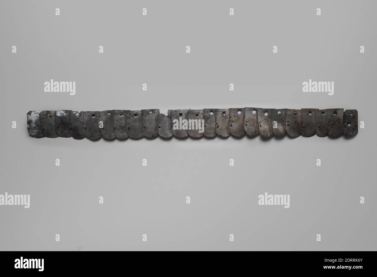 Bronze Scales (23 scales), ca. A.D. 200–256, Bronze, Yale-French ...