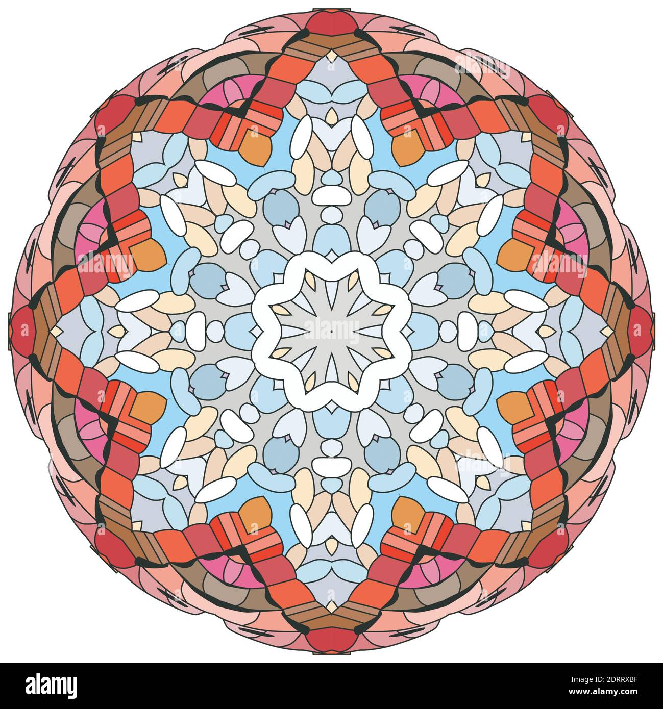 Geometric ottoman patterns Cut Out Stock Images & Pictures - Alamy