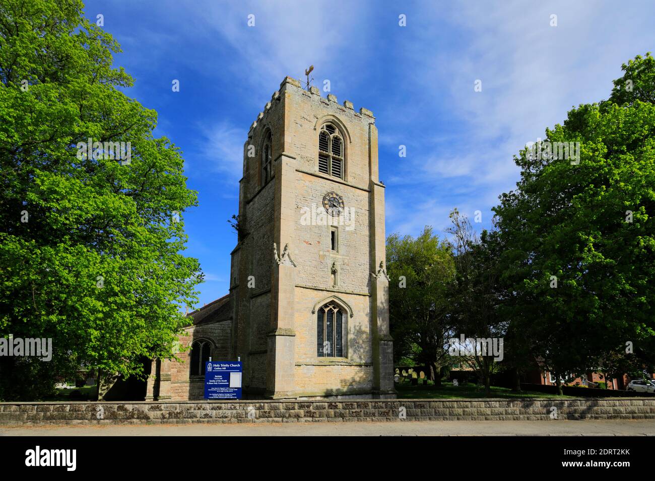 The Holy Trinity church, Gedney Hill village, Lincolnshire, England ...