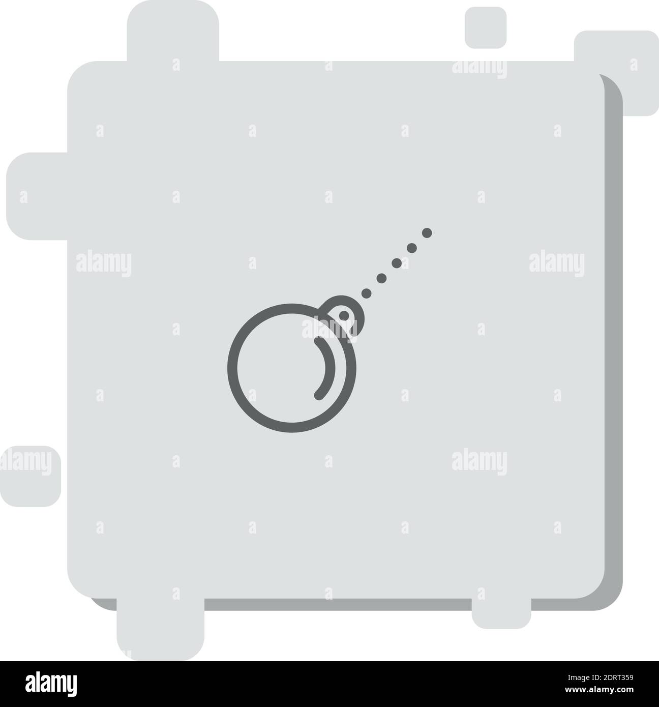 wrecking ball vector icon modern simple vector illustration Stock ...