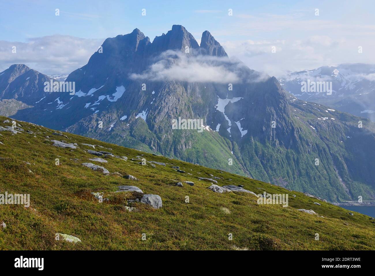 Hike in Segla Stock Photo - Alamy