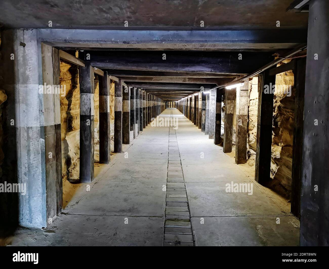 Underneath building corridor hi-res stock photography and images - Alamy
