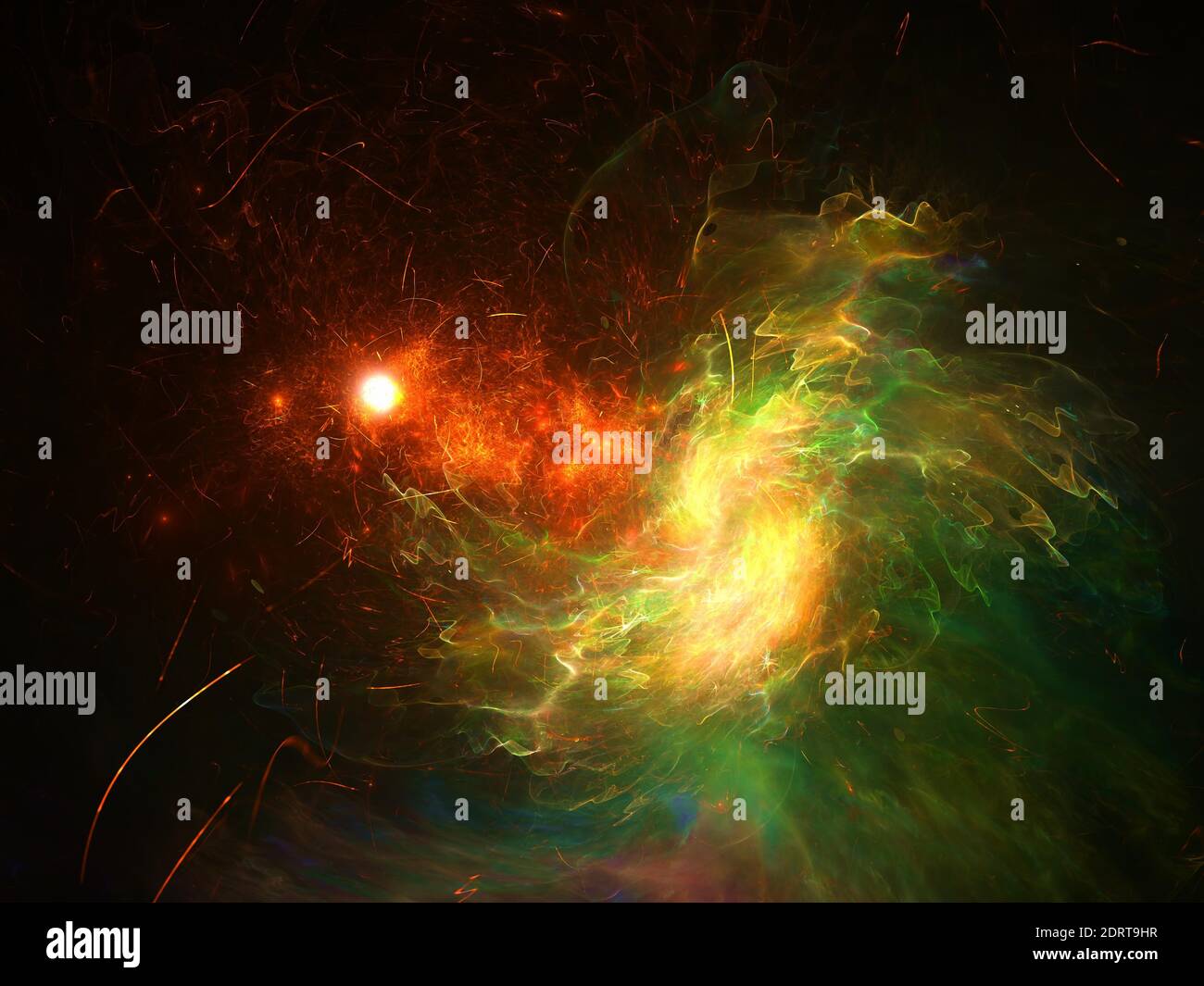 Imaginatory fractal background Image Stock Photo - Alamy
