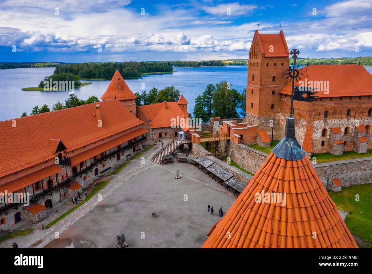 Aerial view lithuanian museum hi-res stock photography and images - Alamy