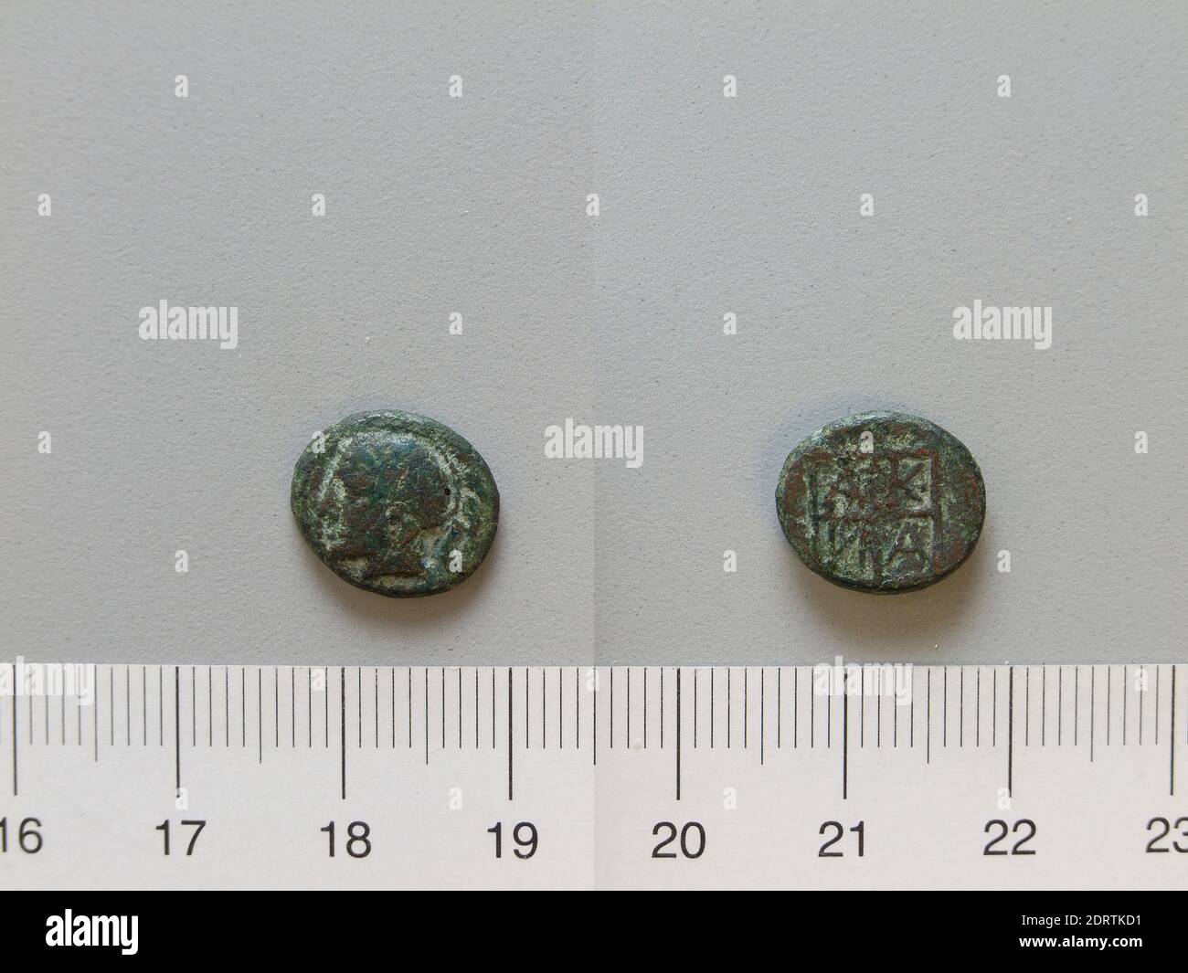 Mint: Acanthus, Coin from Acanthus, Macedon, 400 B.C., Copper, 1.47 g ...