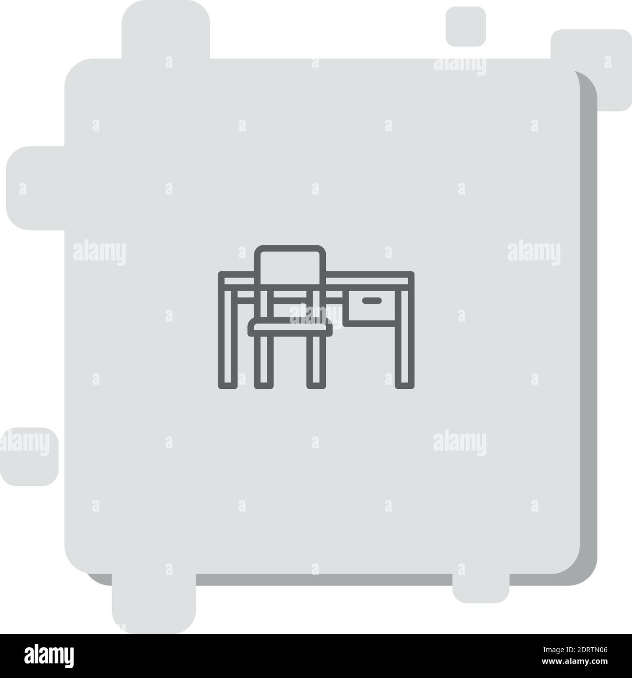 table vector icon modern simple vector illustration Stock Vector Image ...