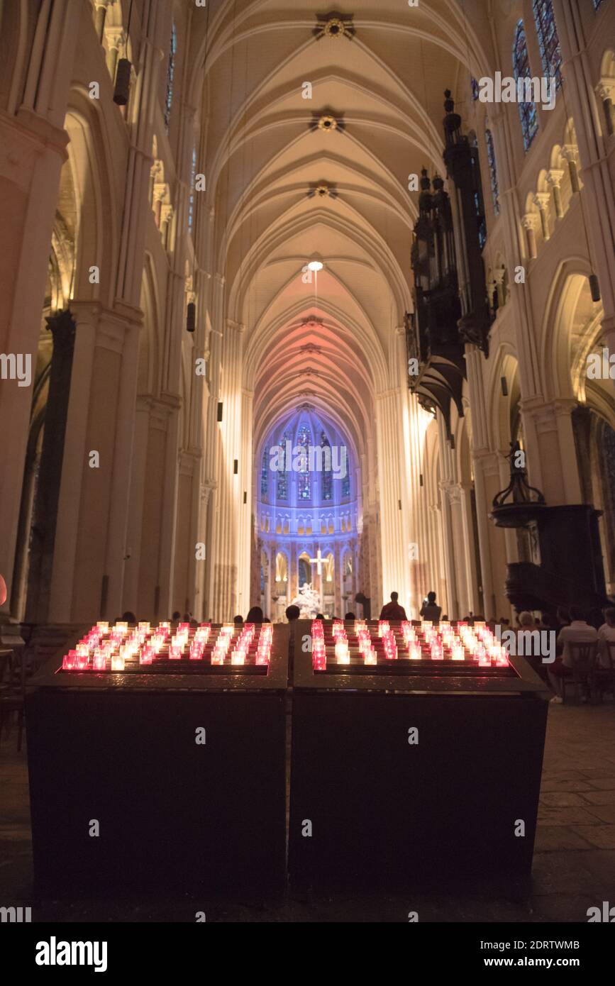Chartres Cathedral Altar Chartres France High Resolution Stock ...