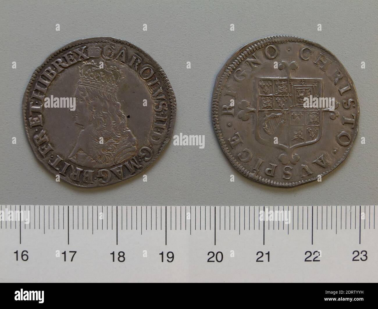 Ruler: Charles II, King of England and Scotland, British, 1630–1685 ...