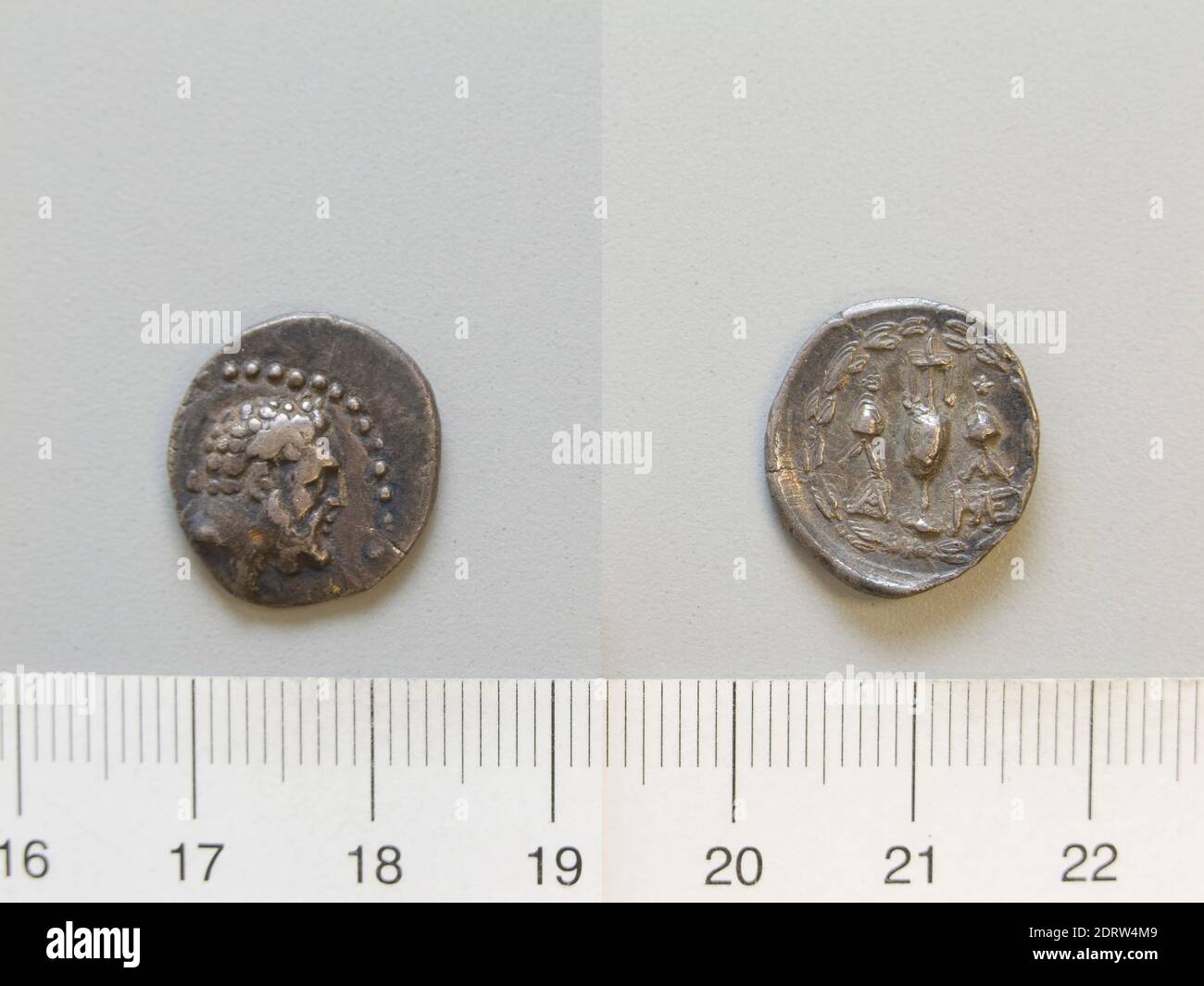 Mint: Lacedaemon, Triobol from Lacedaemon, 250–146, Silver, 2.23 g, 12: ...