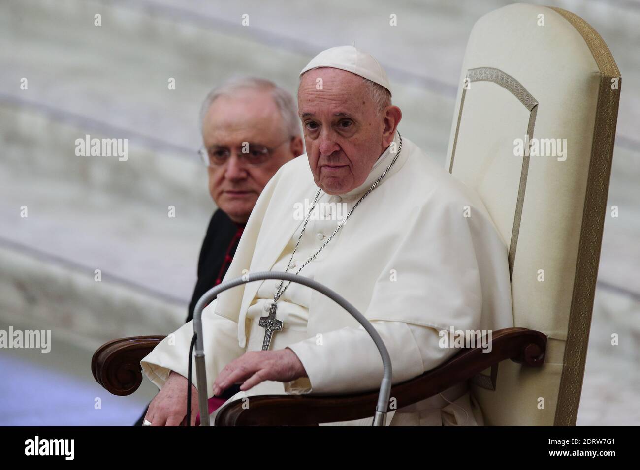 December 21, 2020 - Vatican City (Holy See) - POPE FRANCIS during the ...