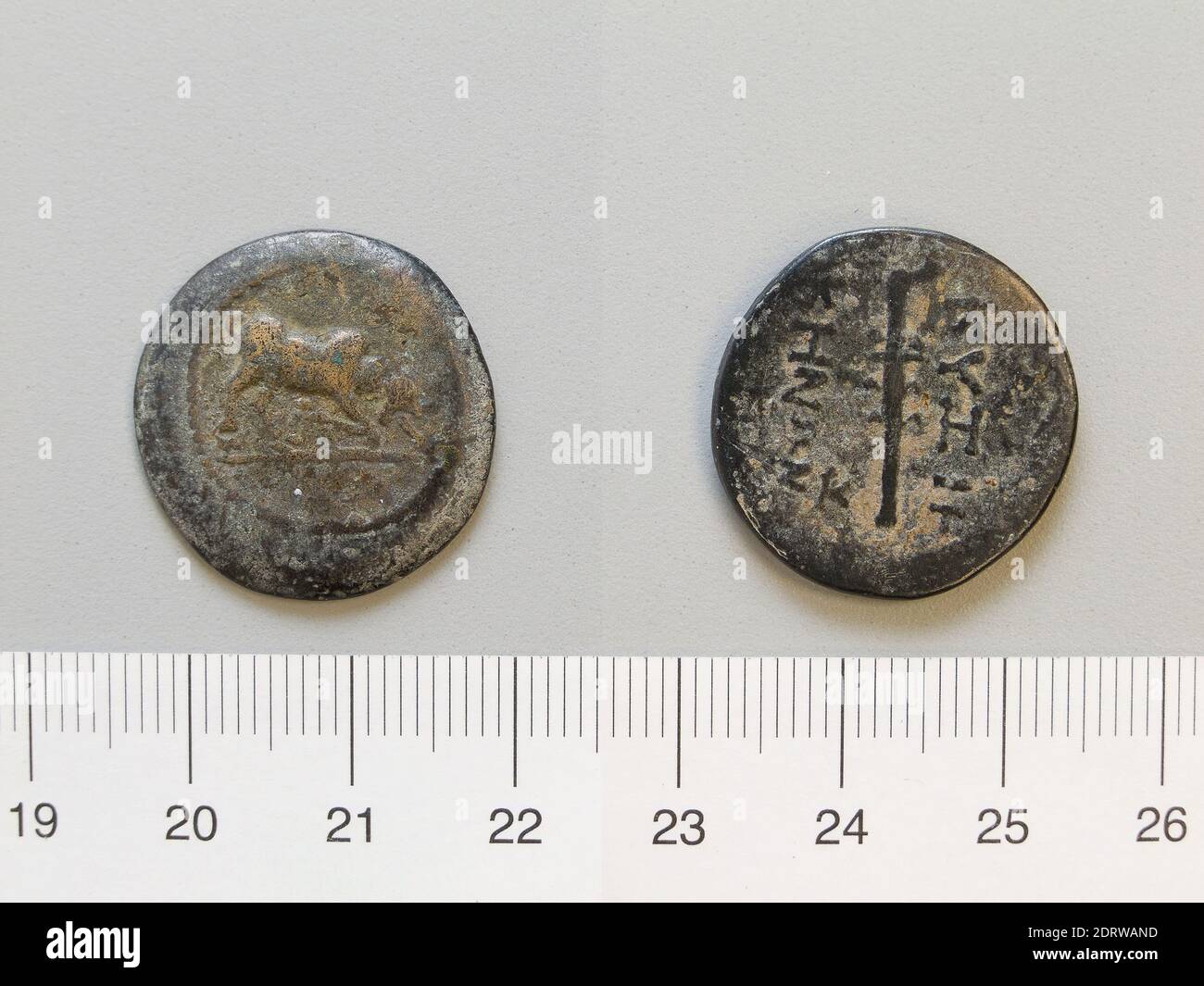 Mint: Cyzicus, Coin from Cyzicus, 200–100 B.C., Copper, 5.59 g, 11:00 ...