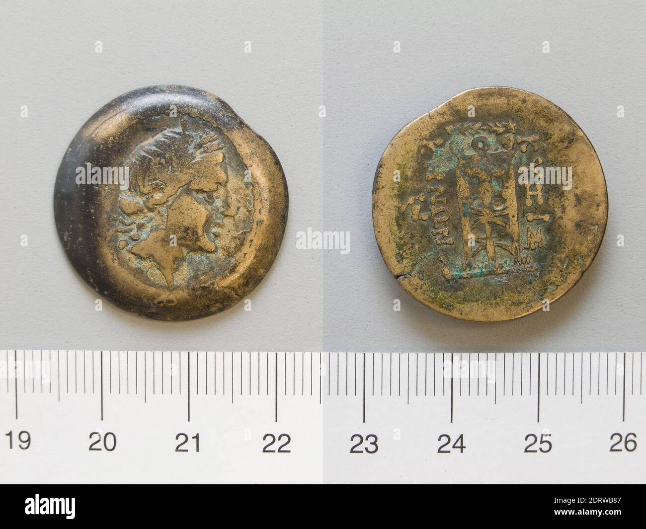 Mint: Cyzicus, Coin from Cyzicus, 200–100 B.C., Copper, 12.31 g, 11:00 ...