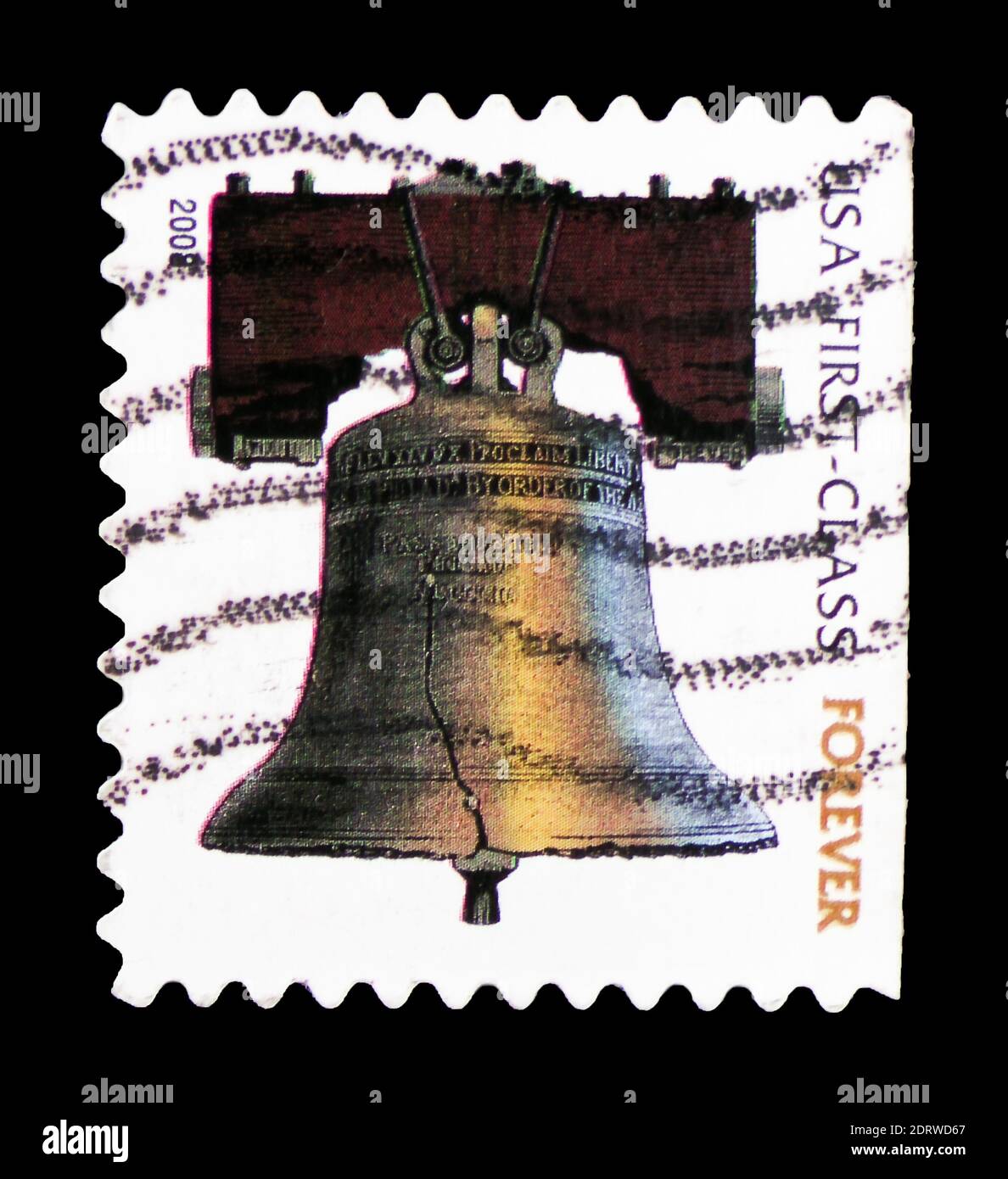 MOSCOW, RUSSIA - FEBRUARY 10, 2019: A stamp printed in United States ...