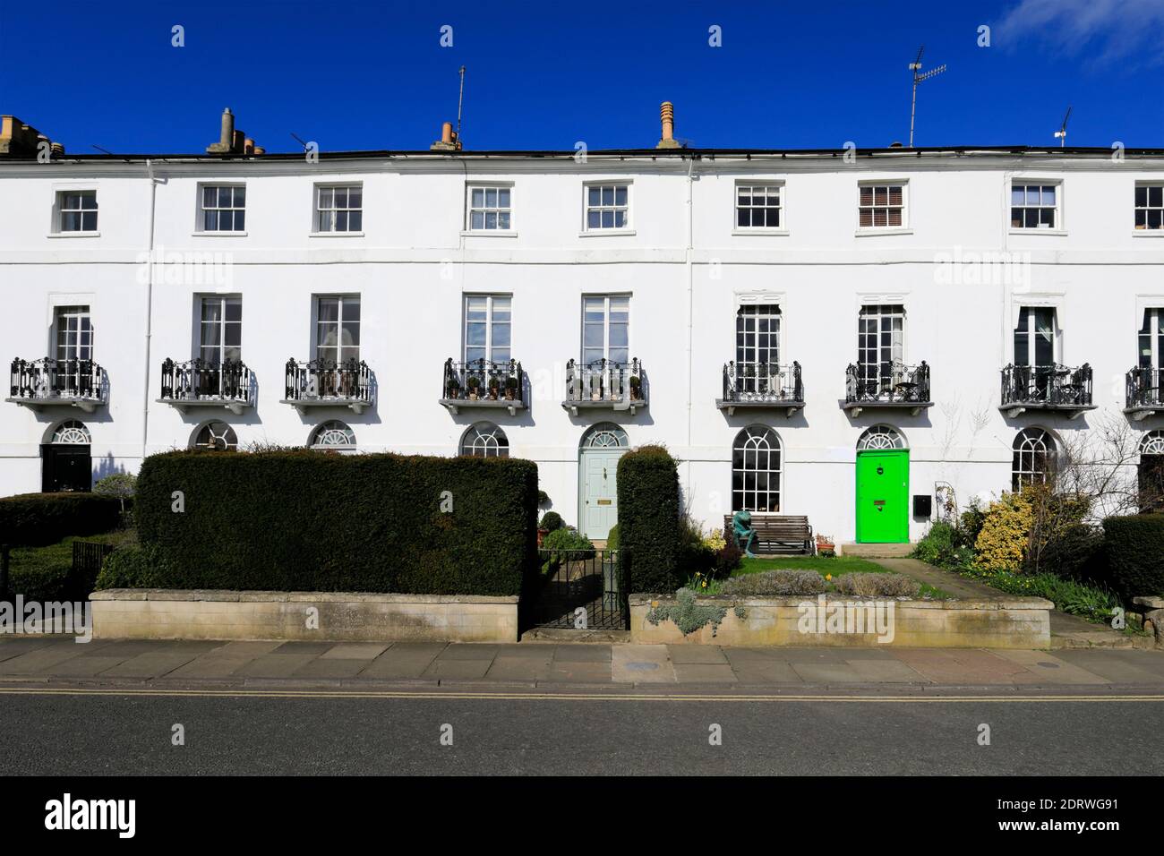 View of houses in Rutland Terrace, A Row Of Regency Style Houses Built ...