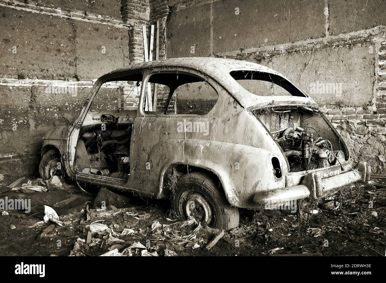 Ruined car seat hi-res stock photography and images - Alamy