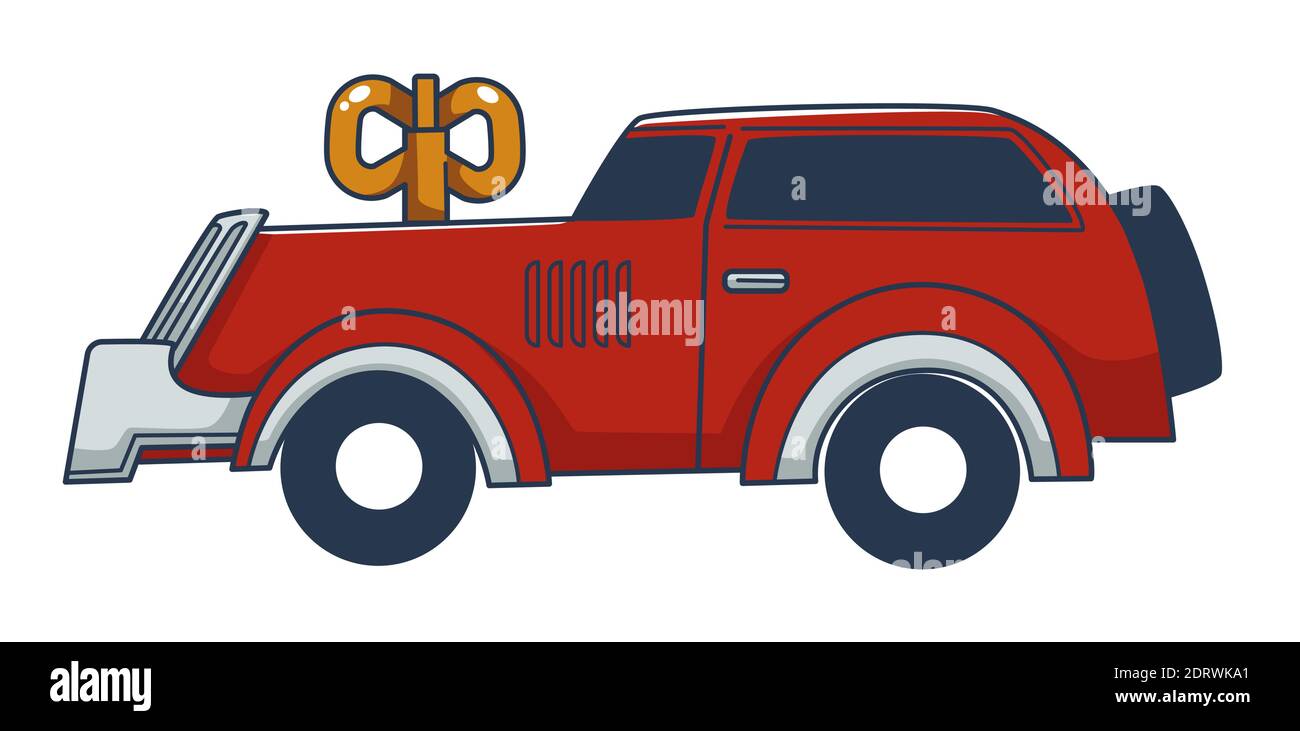 Homemade toy car Stock Vector Images - Alamy