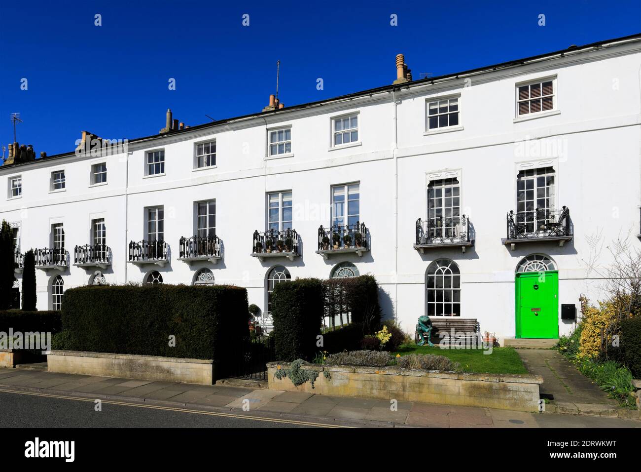 Regency houses in stamford hi-res stock photography and images - Alamy