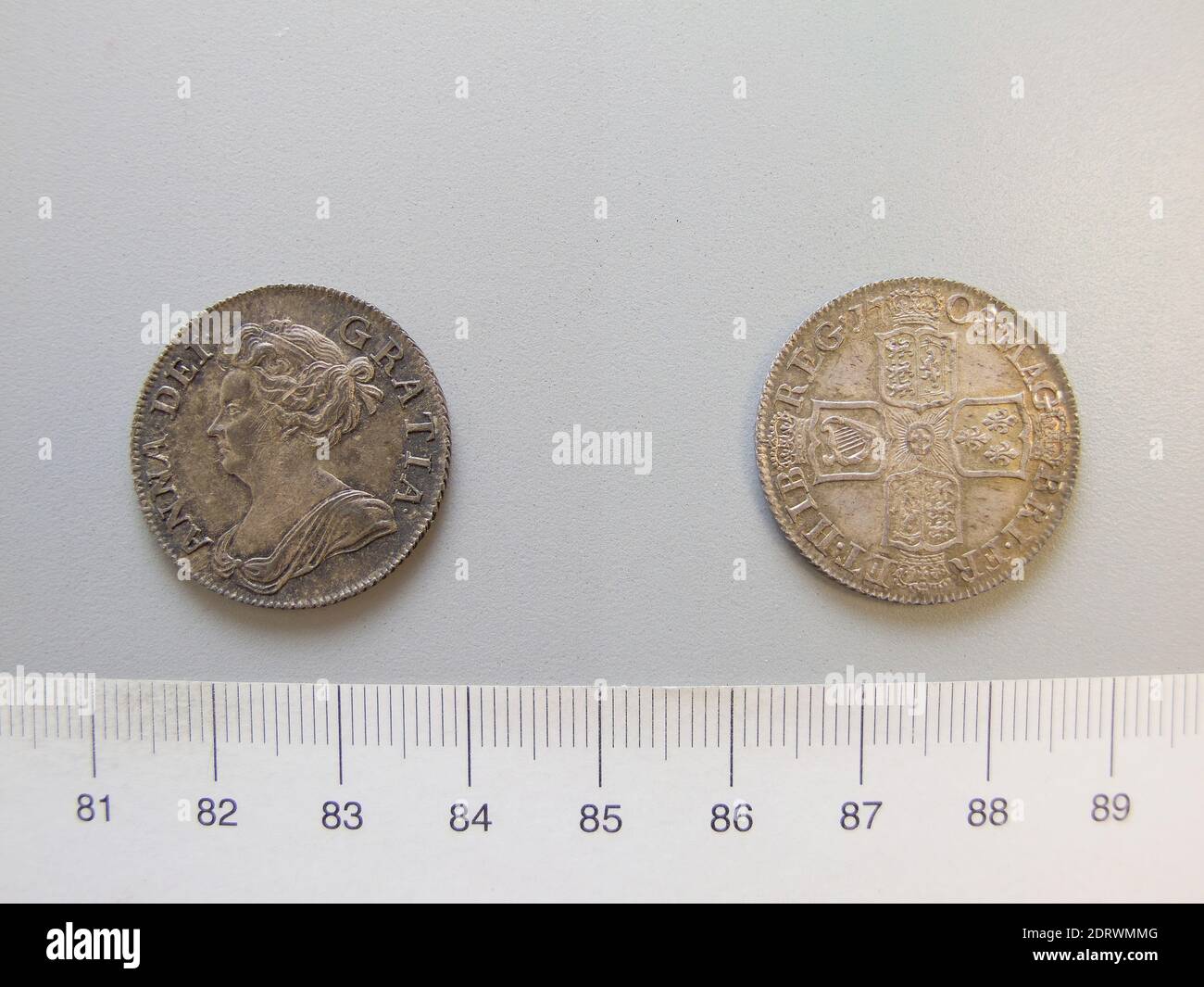 Ruler: Anne, Queen of Great Britain, British, 1665–1714, Mint: London ...