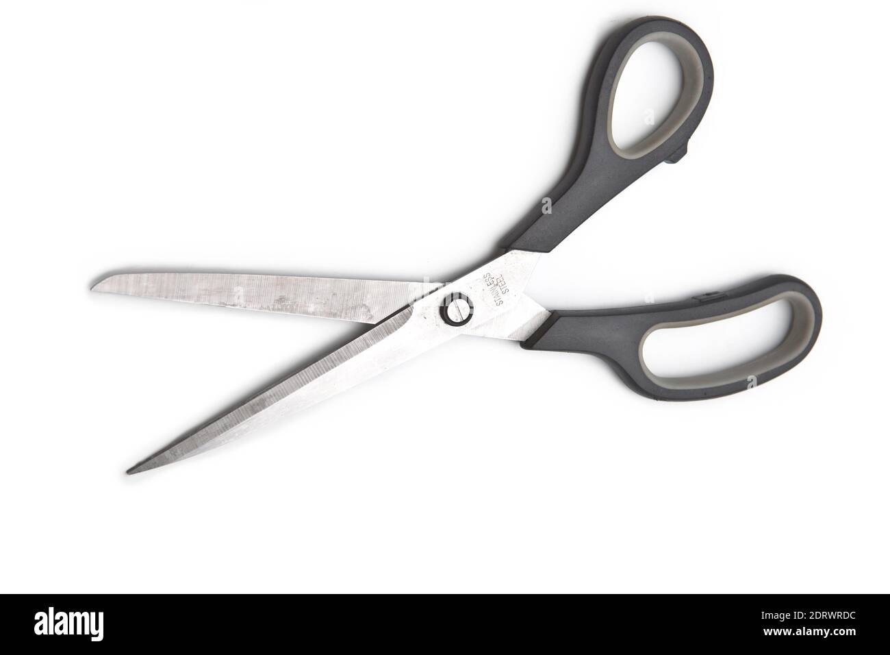 Scissors Against White Background Stock Photo - Alamy