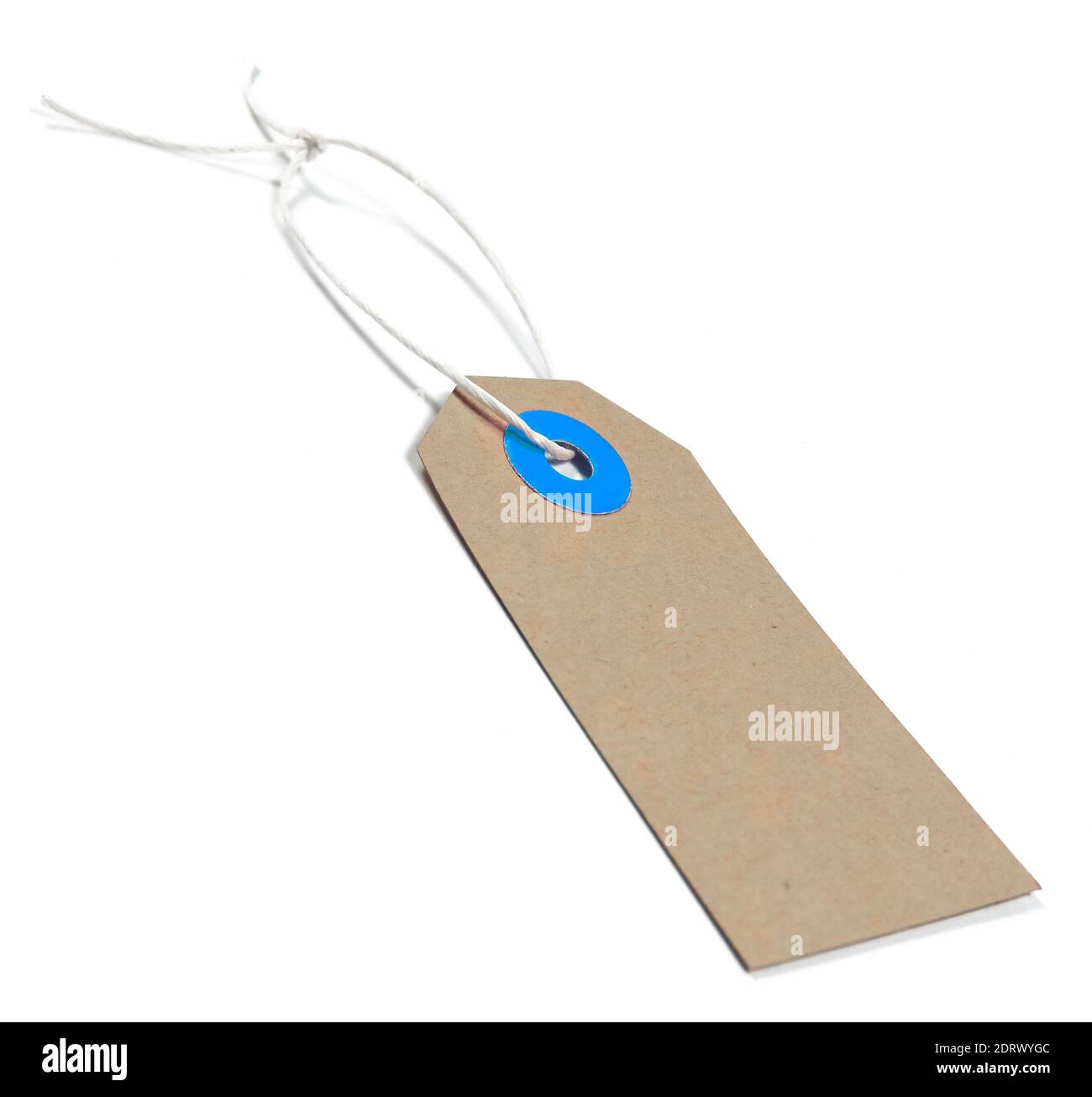 Close-up Of Name Tag Against White Background Stock Photo - Alamy