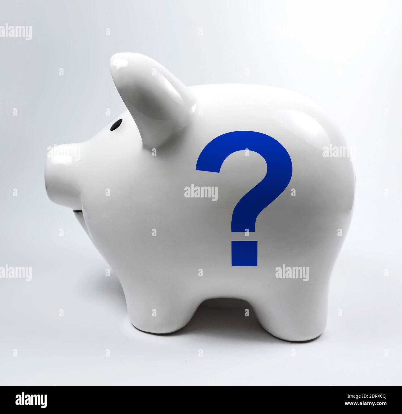 Piggy Bank Question Mark High Resolution Stock Photography and Images ...