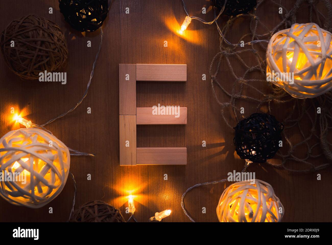 Illuminated Letter E High Resolution Stock Photography and Images - Alamy