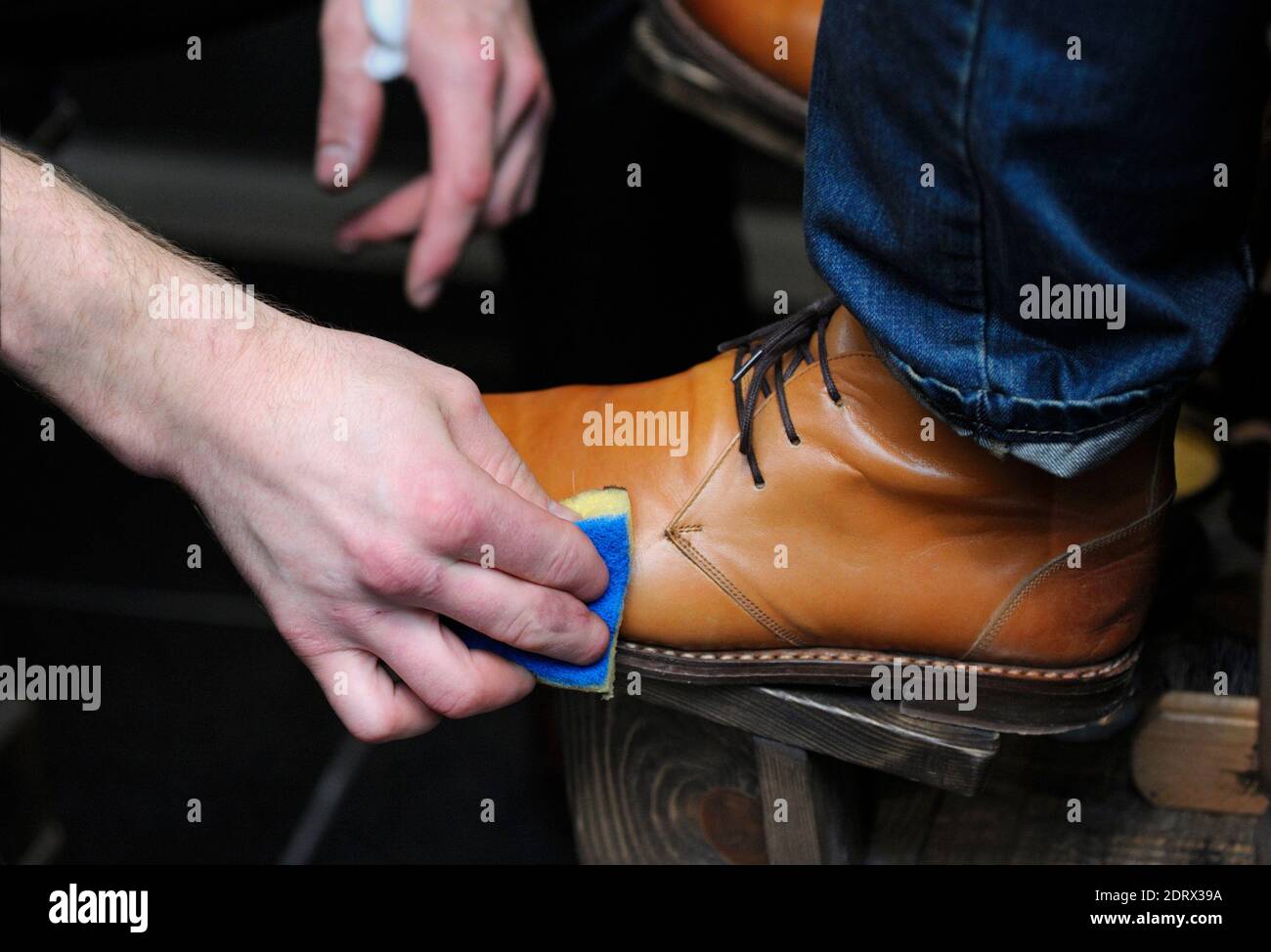 Boot blacking hi-res stock photography and images - Alamy