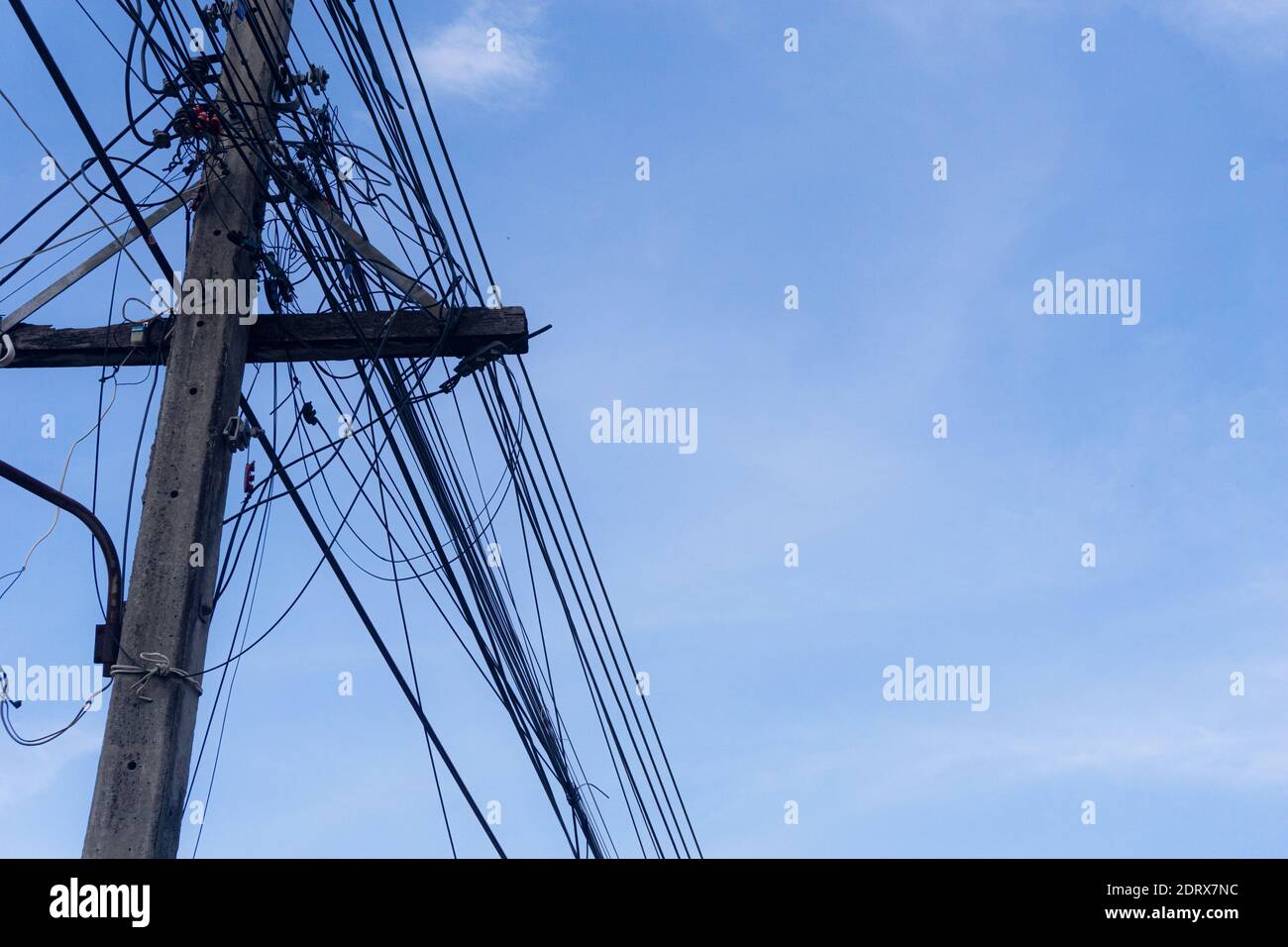 Telephone poles close up hi-res stock photography and images - Alamy