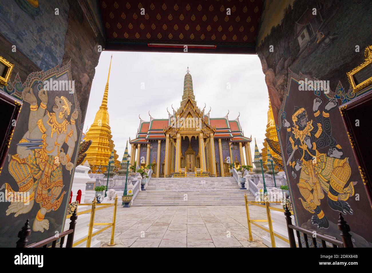 View Of Temple Building Stock Photo - Alamy