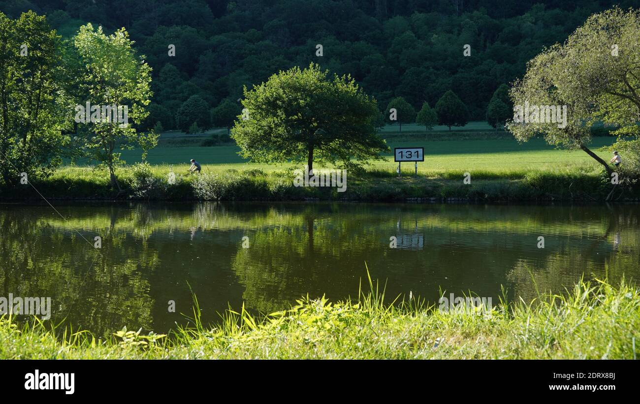 Meadow riverside forest hi-res stock photography and images - Alamy