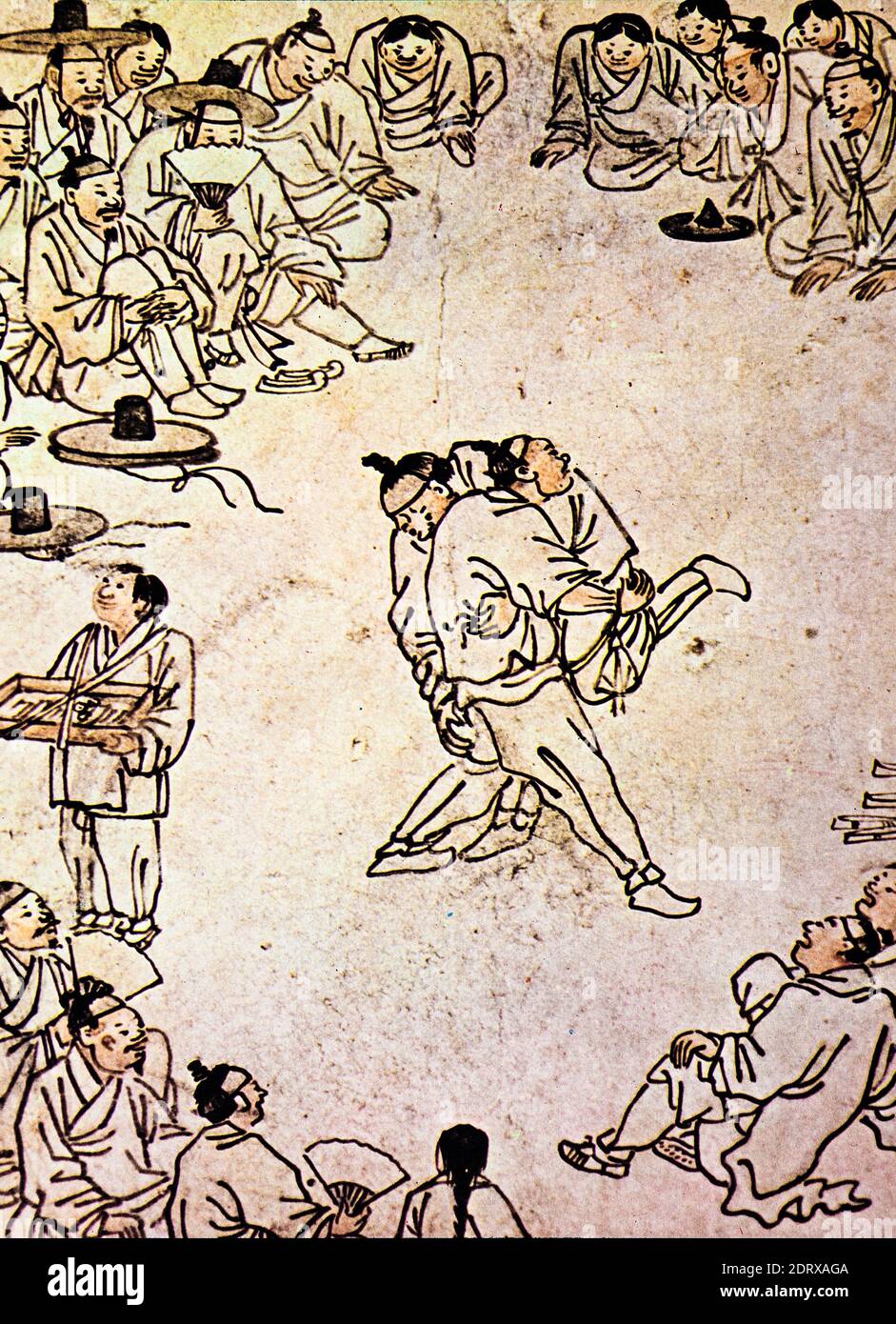 Oriental painting, Joseon Dynasty, Kim Hong-do, Muiguido-do, Gansong ...