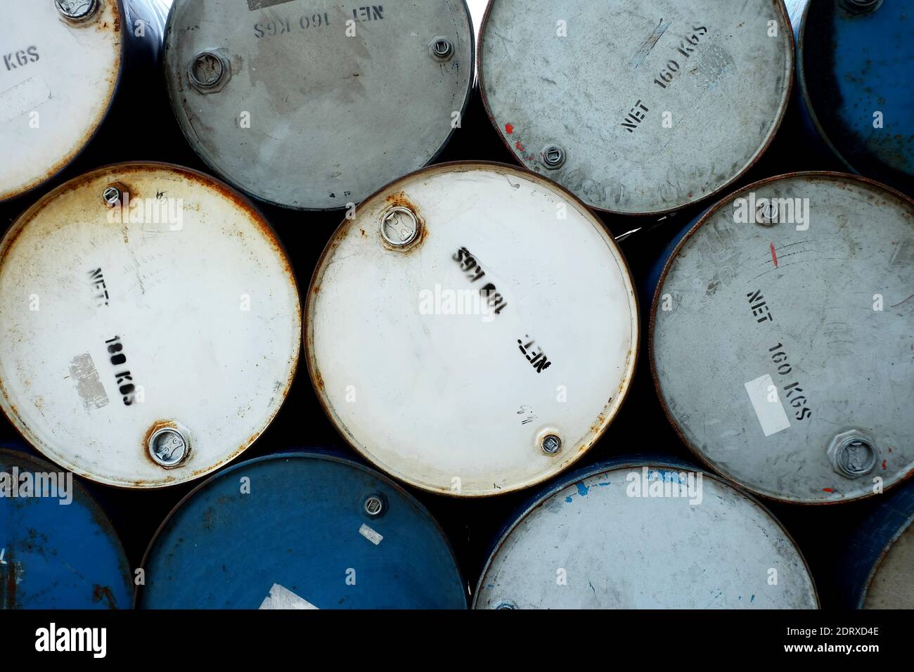 Oil drum dump hi-res stock photography and images - Alamy