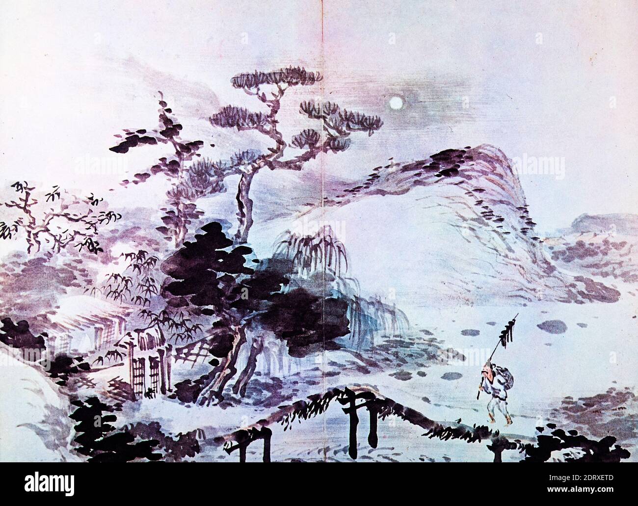 Oriental painting, Joseon Dynasty, Lee Jae-gwan, Guieo-do, Kang Deuk-in ...