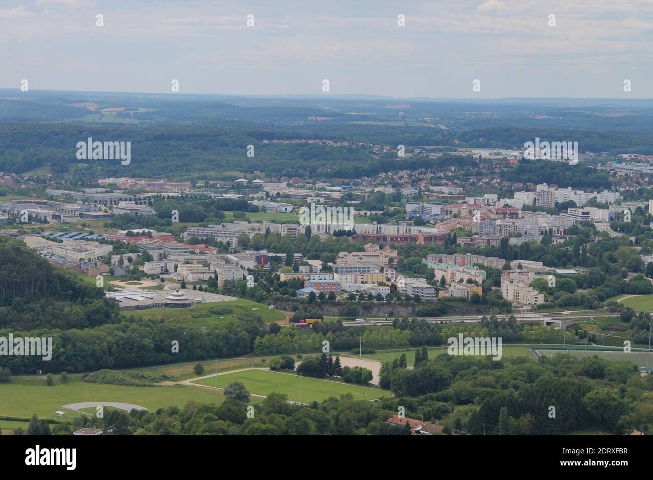 Besancon aerial view hi-res stock photography and images - Alamy