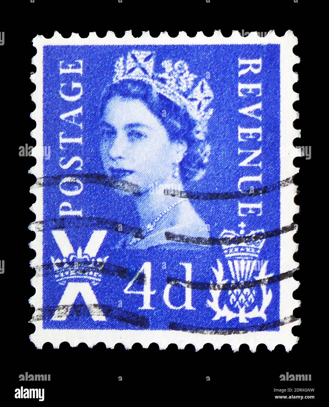Queen elizabeth stamp 1967 hi-res stock photography and images - Alamy