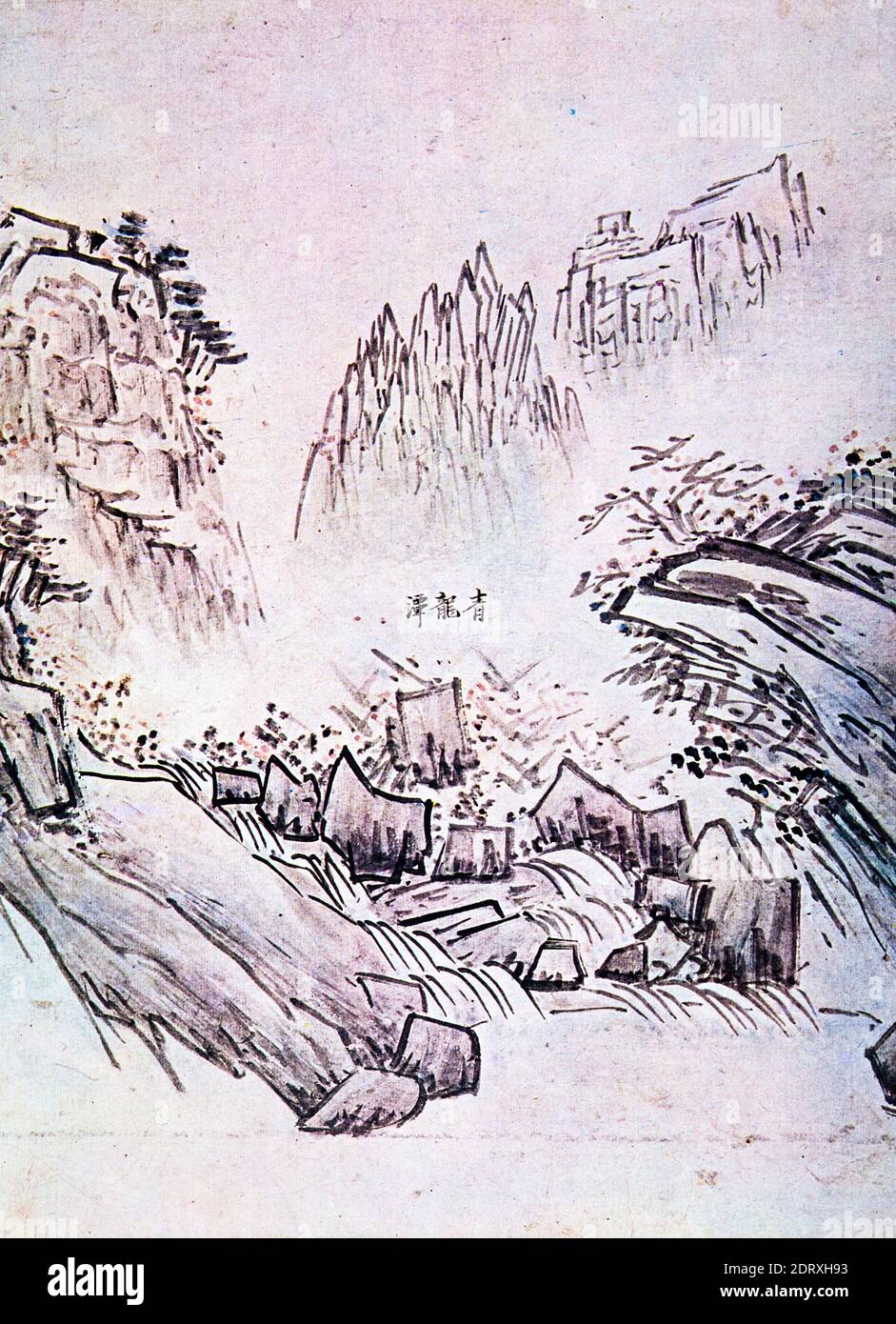 Oriental painting, Joseon Dynasty, Jeong Soo-young, Cheong Yongdam ...