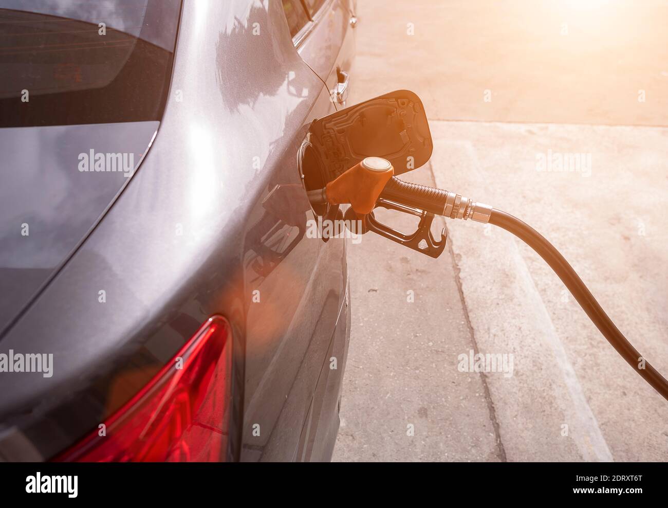 Gas station high angle hi-res stock photography and images - Alamy