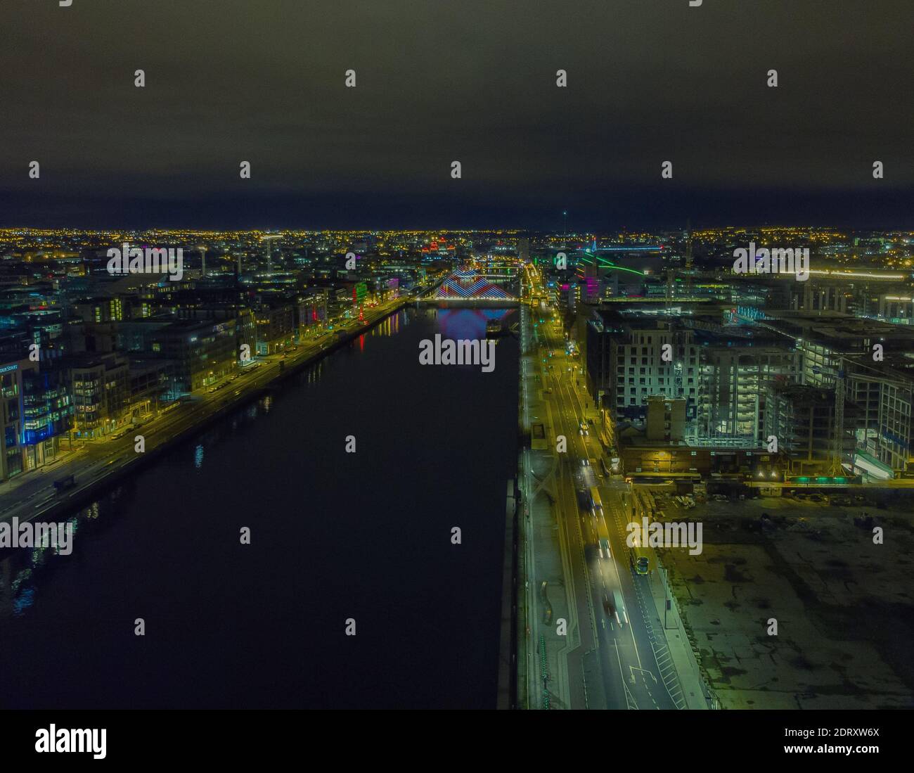 Architecture street dublin aerial hi-res stock photography and images ...