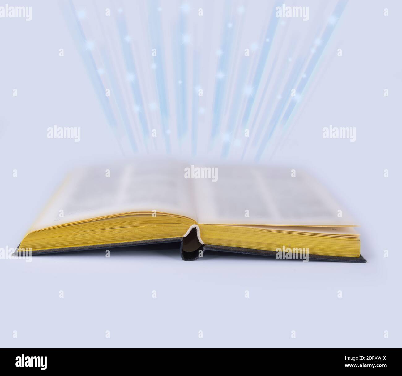 The bible on a white background Stock Photo - Alamy